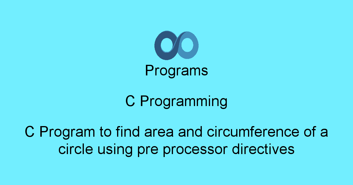 oodlescoop | C Programming Programs: C Program to find area and ...