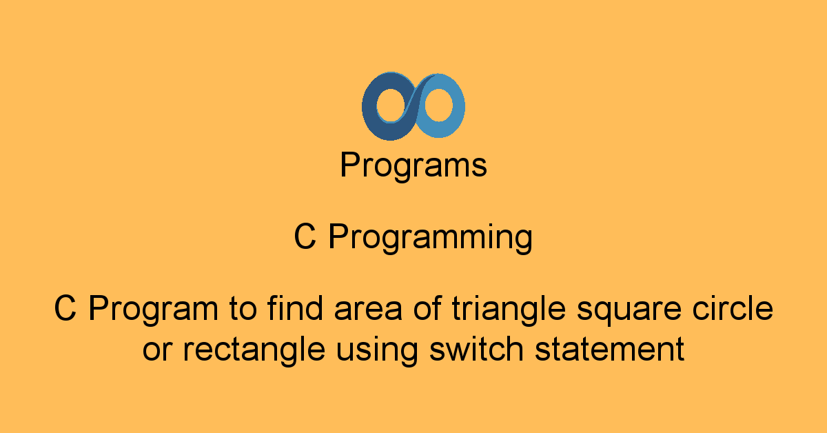 Oodlescoop C Programming Programs C Program To Find Area Of Triangle