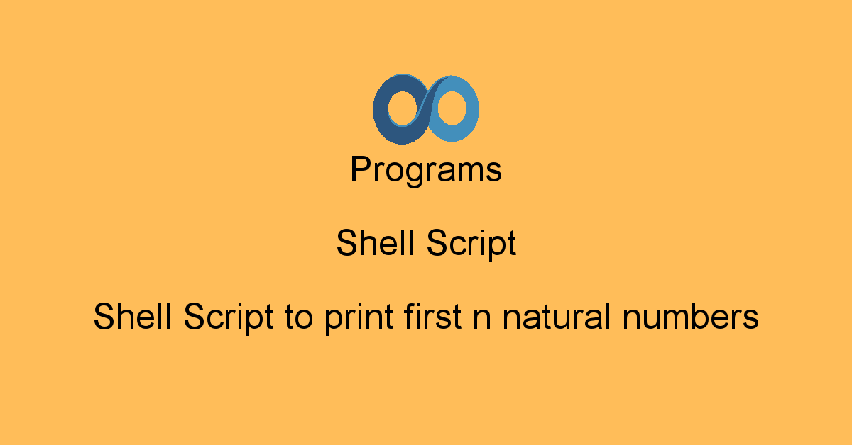 Oodlescoop Shell Script Programs Shell Script To Print First N