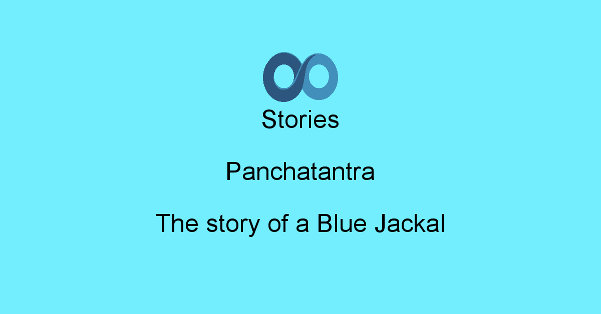 oodlescoop | Stories Panchatantra : The story of a Blue Jackal